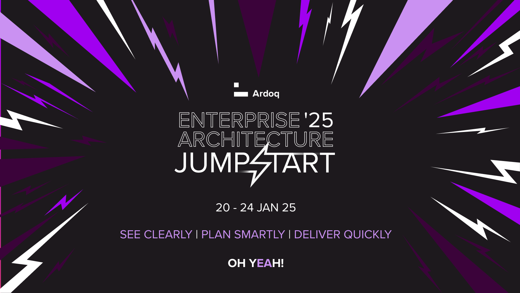 Enterprise Architecture Jumpstart '25 Webinar | Ardoq